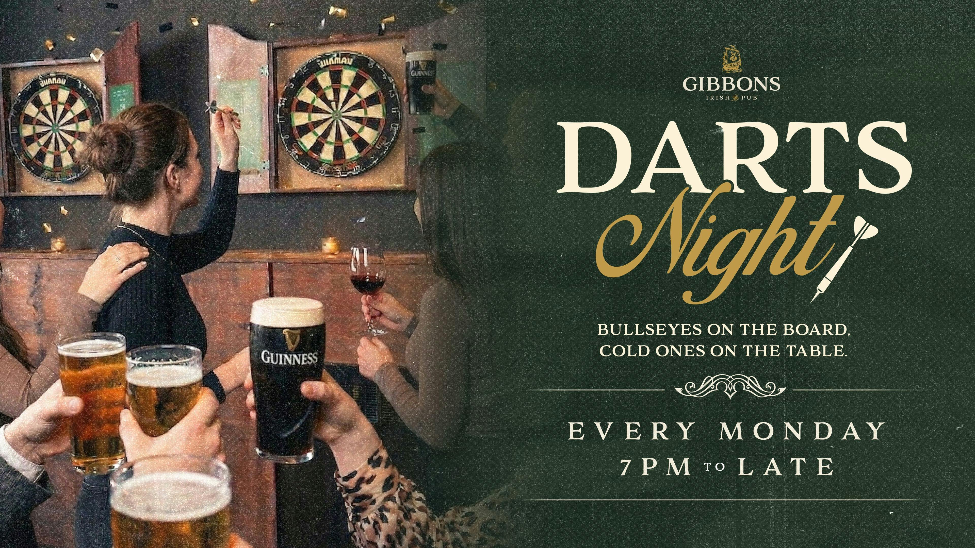 Gibbons Pub Dart Tournament - Party in Toronto | AdmitONE