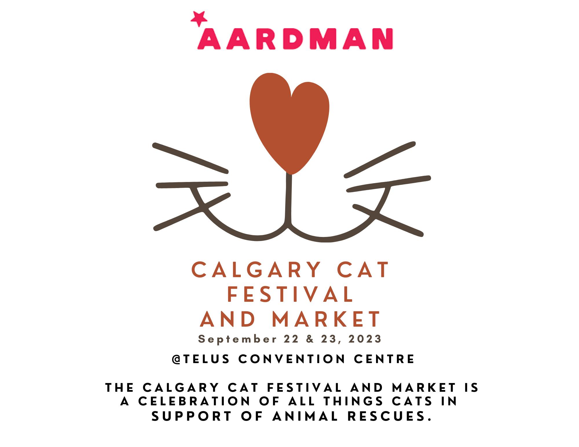 The 2nd Annual Calgary Cat Festival and Market - Sept 22 & 23